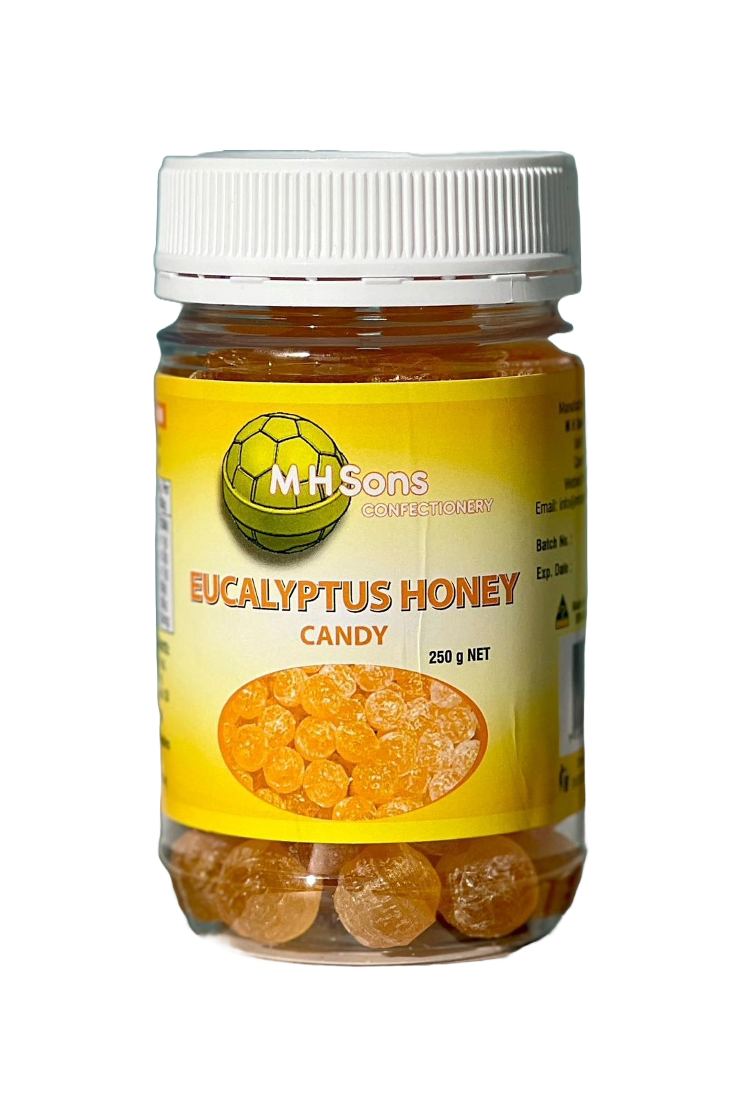 Eucalyptus Honey Candy Pack (250g) - Bubble Blast | M H Son's Confectionery